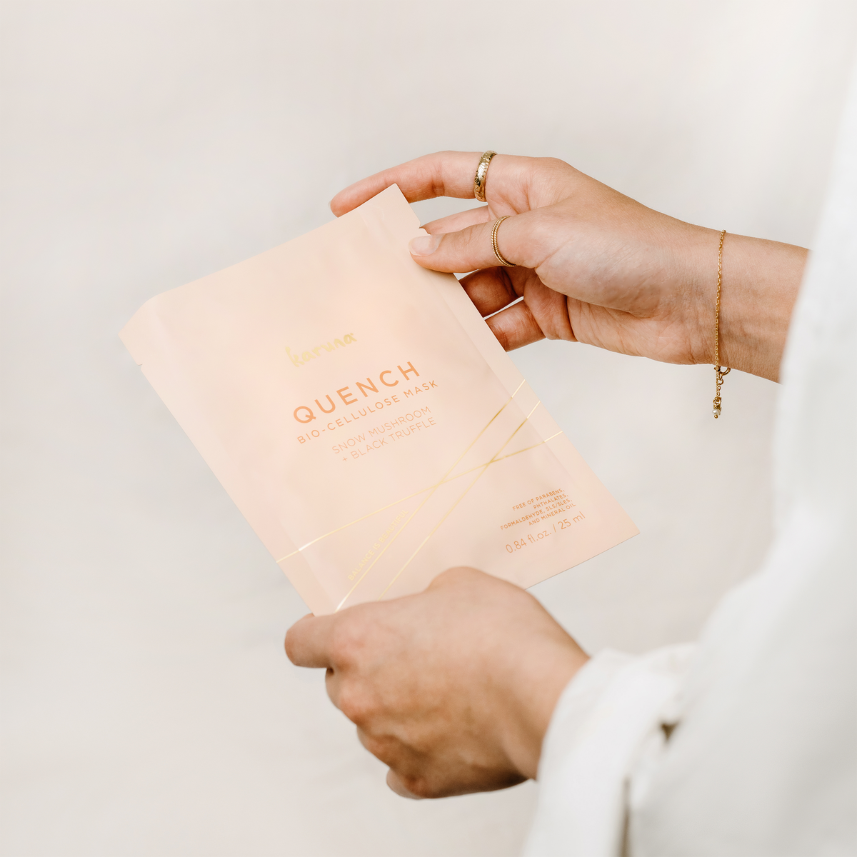 Quench Bio-Cellulose Mask | Karuna Skin | Karuna Skin